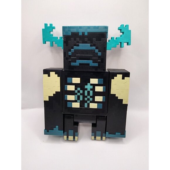 Mattel | Toys | Mattel Minecraft Toys Warden Action Figure With Lights ...